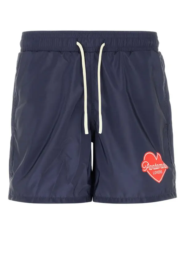 PANTAMOLLE Polyester Lovers Swimming Shorts