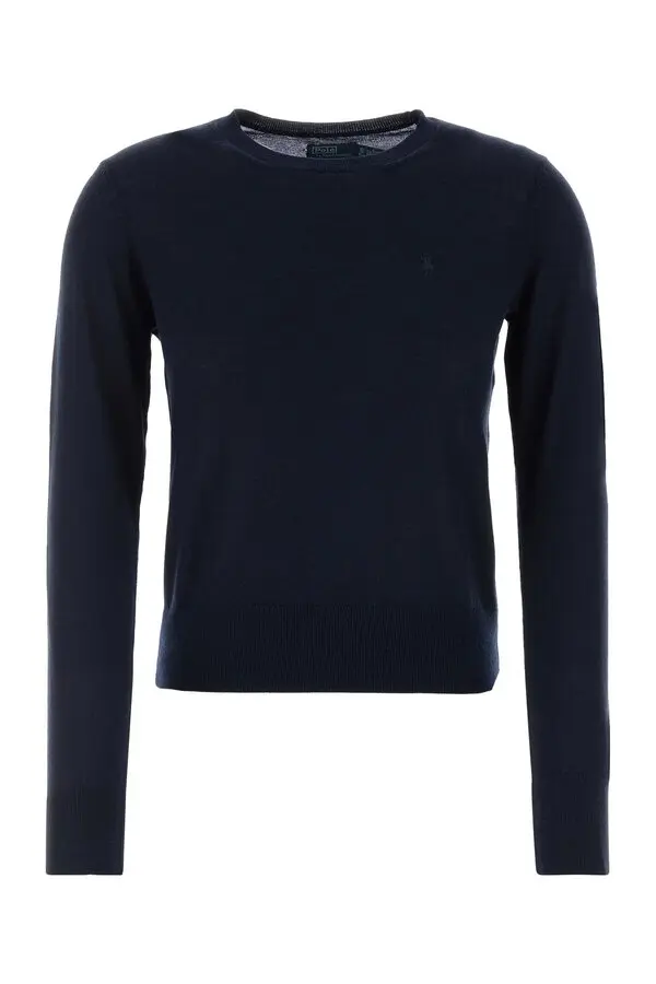 Polo Ralph Lauren Wool Sweater With Equestrian Knight Embroidery