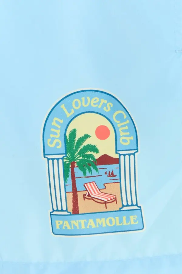 PANTAMOLLE Printed Swim Shorts