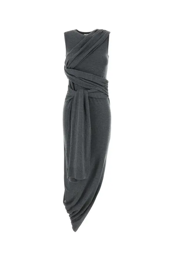 JW Anderson Jersey Dress With Draped Detail