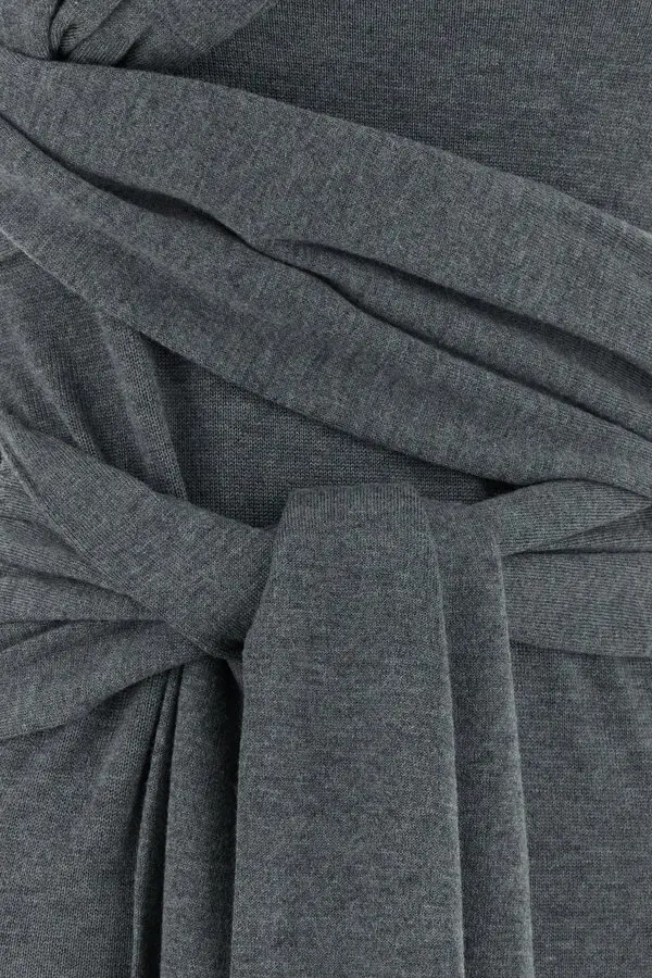 JW Anderson Jersey Dress With Draped Detail