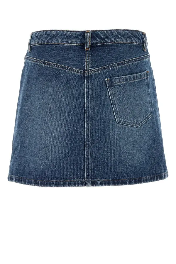 A.p.c. Denim Mini Skirt