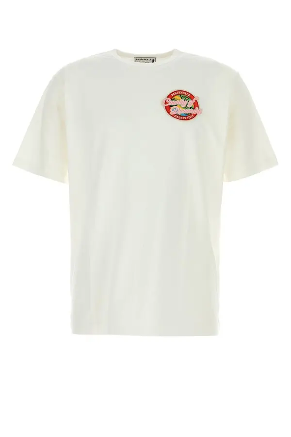 PANTAMOLLE Cotton T-shirt - White