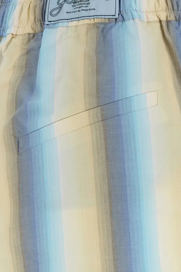 GANNI Embroidered Cotton Pyjama Pant