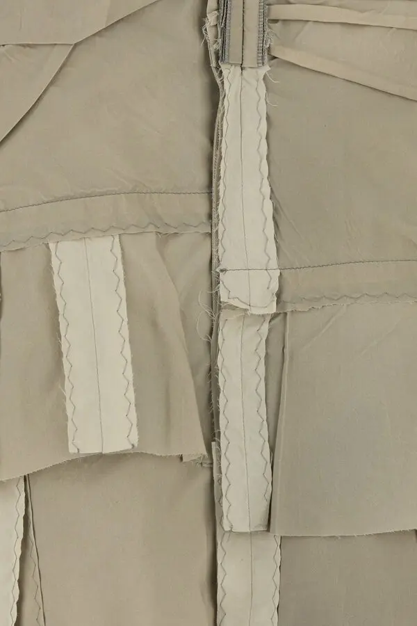 MAISON MARGIELA Mesh Shirt Dress With Viscose Inserts