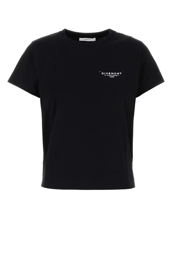 Givenchy Cotton T-shirt With Logo Print