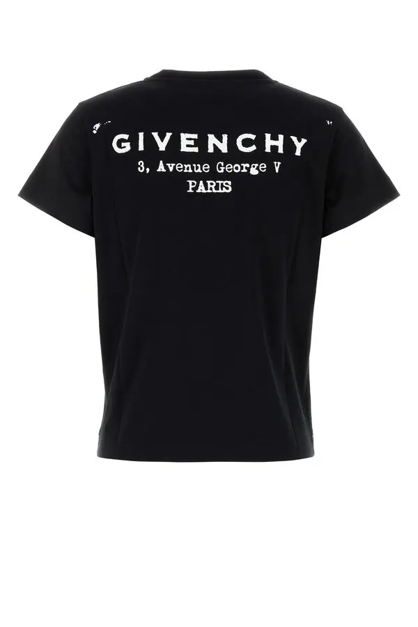 Givenchy Cotton T-shirt With Logo Print
