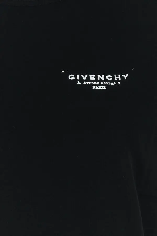 Givenchy Cotton T-shirt With Logo Print