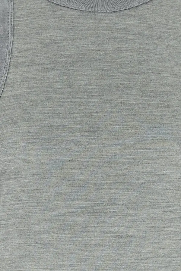 Carven Ribbed Silk Tank Top