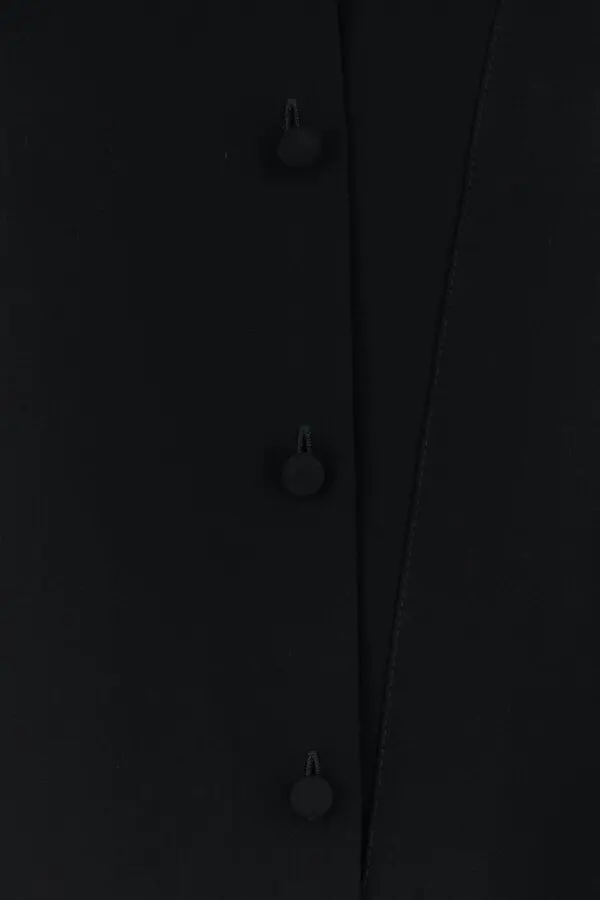Balenciaga Asymmetric Georgette Blouse
