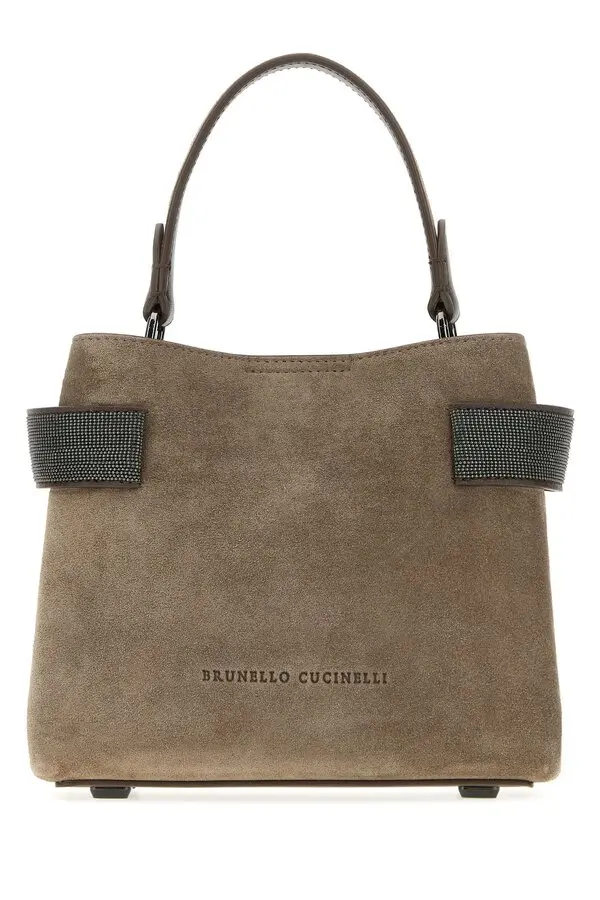 Brunello Cucinelli Suede Handbag