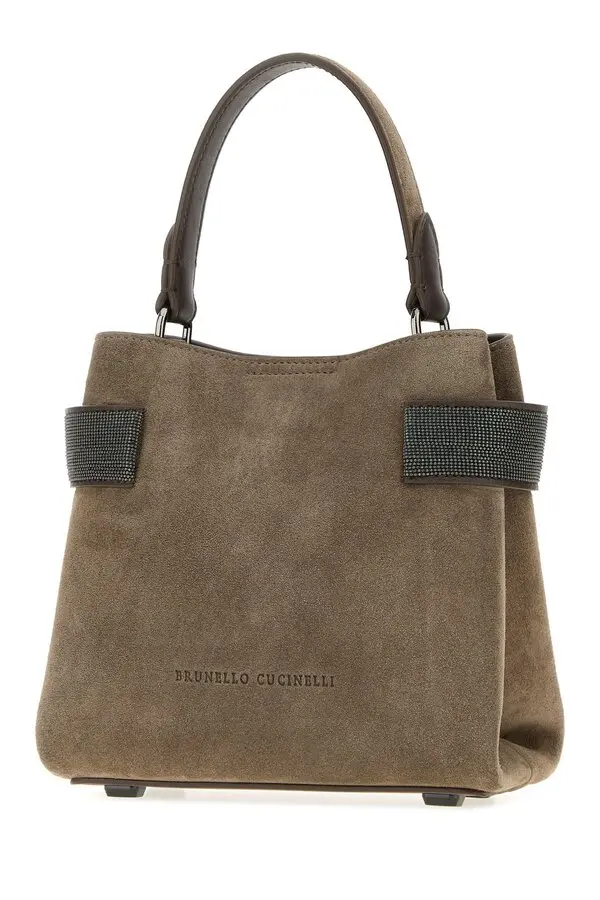 Brunello Cucinelli Suede Handbag