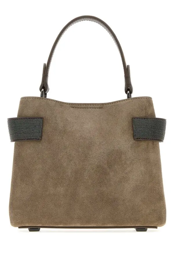 Brunello Cucinelli Suede Handbag
