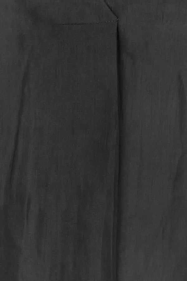 THE ROSE IBIZA Silk Blouse With V-neckline And Button Cuffs