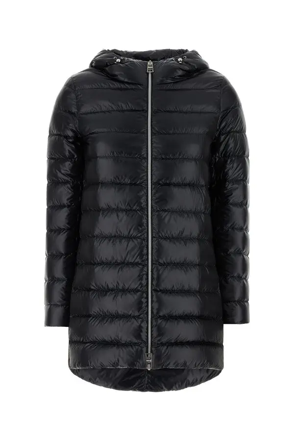 Herno Quilted Down Jacket With Drawstring Hood