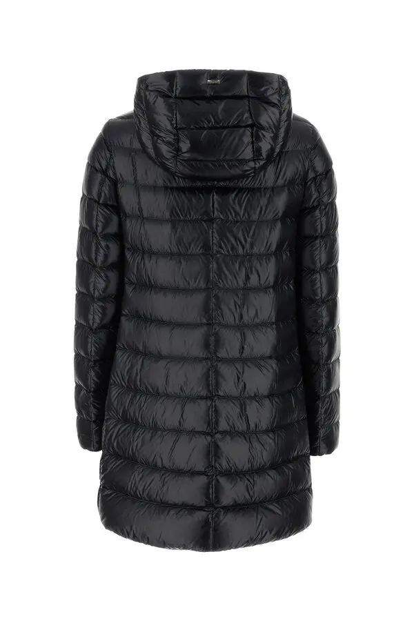 Herno Quilted Down Jacket With Drawstring Hood