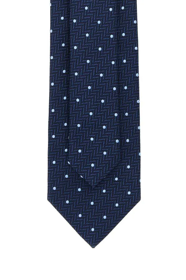 Brioni Embroidered Silk Neck Tie