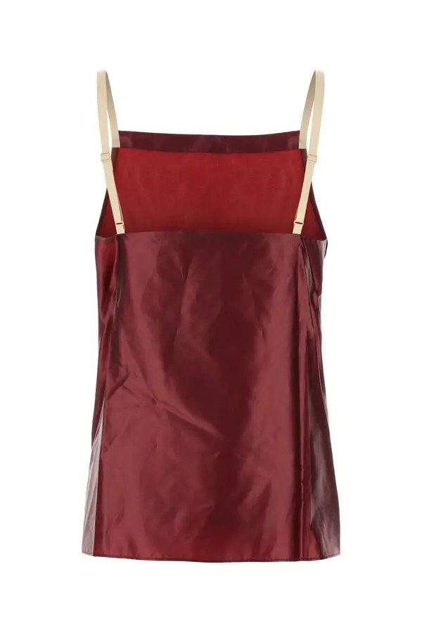 Carven Sleeveless Polyester Blend Top