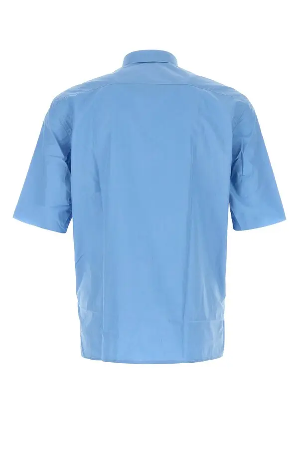 NAMACHEKO Cerulean Poplin Guardia Shirt