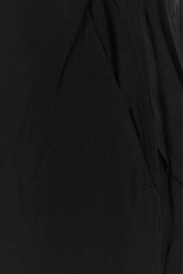 Co Cotton Blend Drawstring Waist Pants