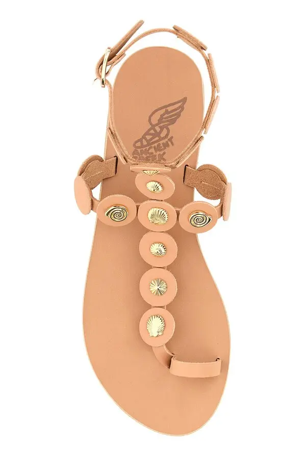 ANCIENT GREEK SANDALS Leather Thong Sandals