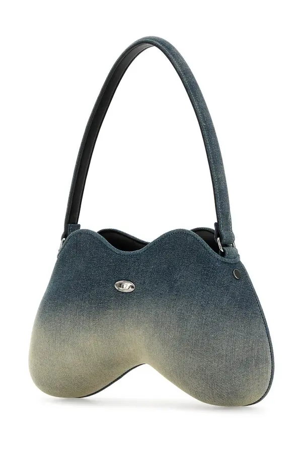 DIESEL® Denim Double-d Shoulder Bag - Blue