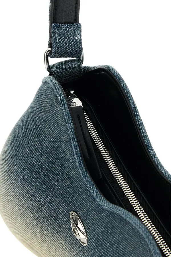 DIESEL® Denim Double-d Shoulder Bag - Blue