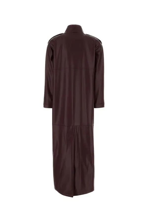 LE SULLY STUDIO Long Synthetic Leather Coat