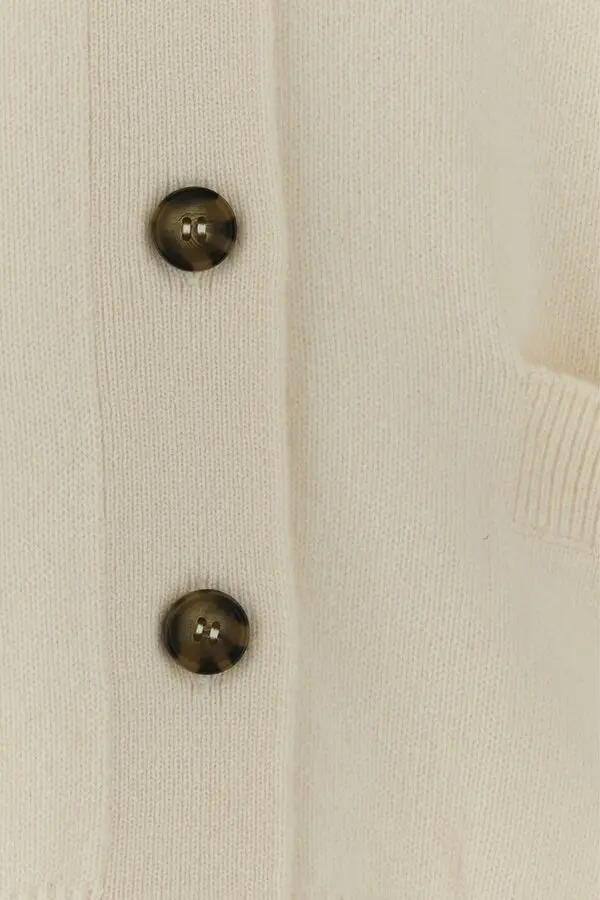 Le Kasha Organic Cashmere V-neck Cardigan