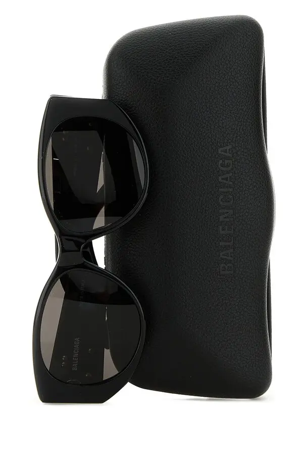 Balenciaga Acetate Nano Round Sunglasses