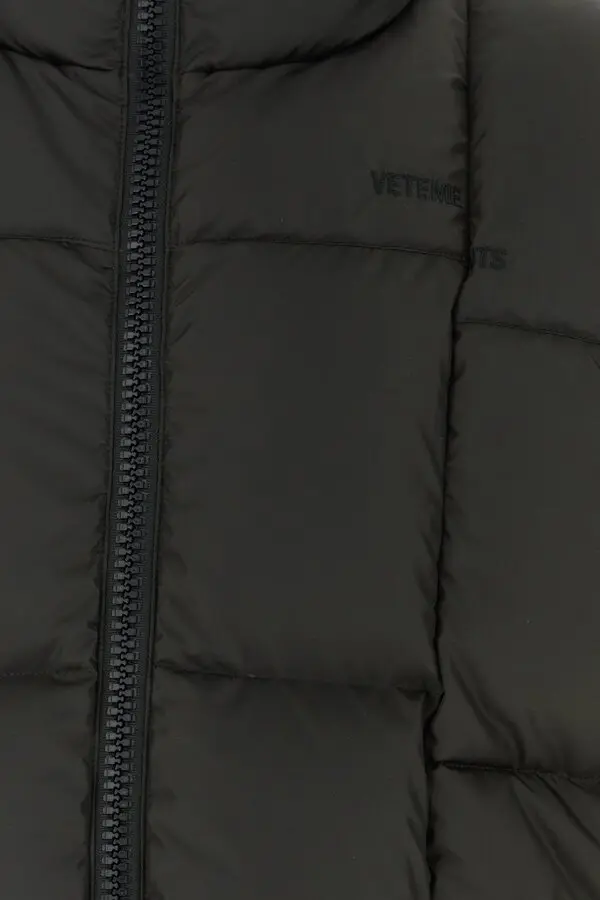 Vetements Dark Polyester Down Jacket