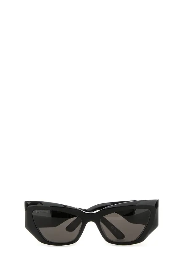 Balenciaga Acetate Butterfly Sunglasses With Bb Metal Detail