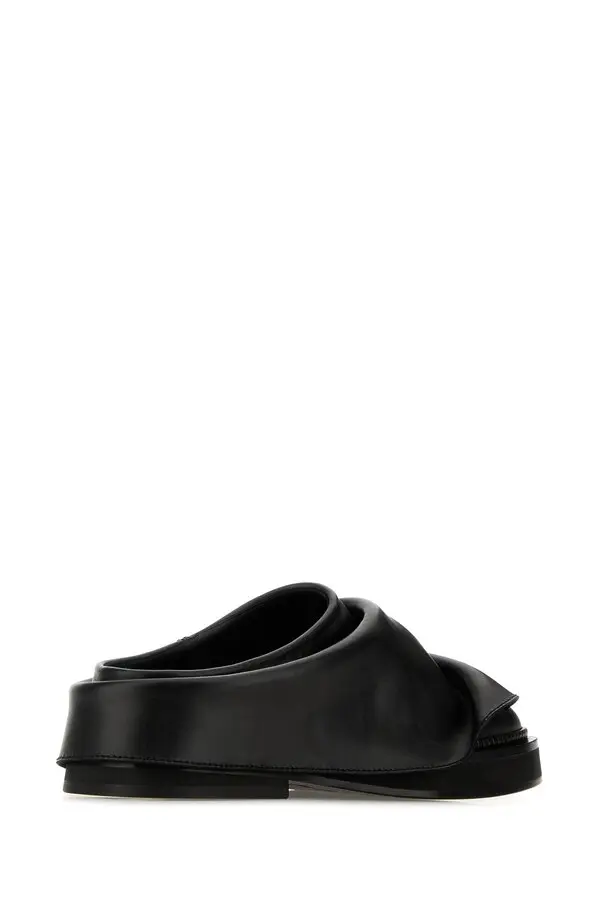 Attico Leather Robin Slippers
