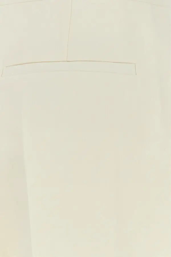 Givenchy Linen Wide-leg Tailored Trousers - White