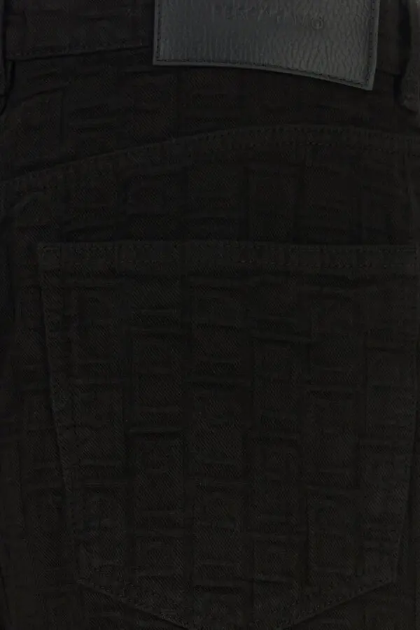 FERRAGAMO Monogram Cotton Trousers