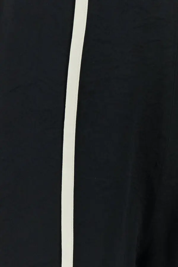 Nanushka Satin Pants With Side Zip And Hem Slits