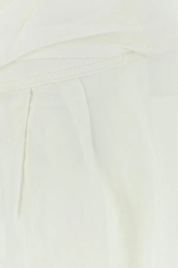 LOIS Viscose Blend Sage Wide-leg Pant