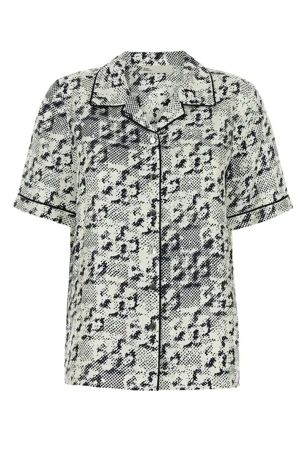 Tory Burch Printed Silk Shirt