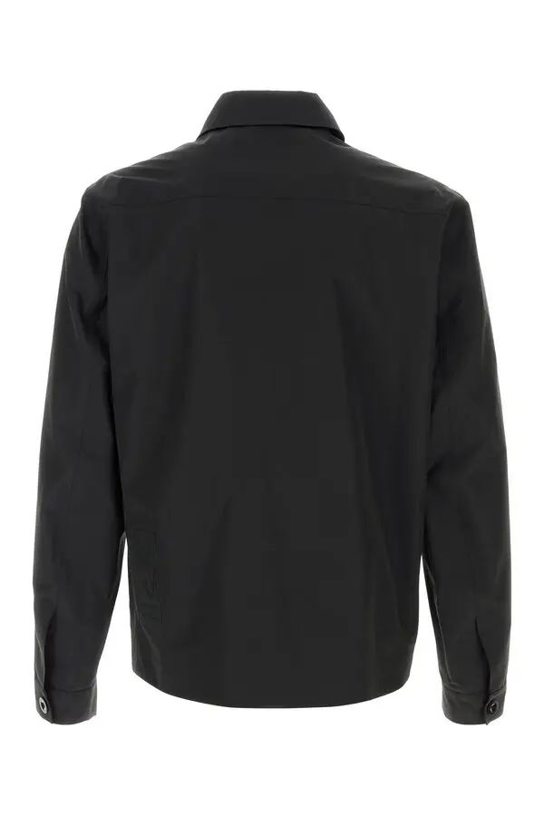 TEN C Nylon Blend Bonded Shirt
