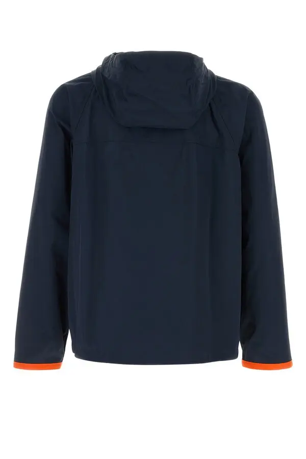 FAY Nylon Windbreaker With Contrasting Logo