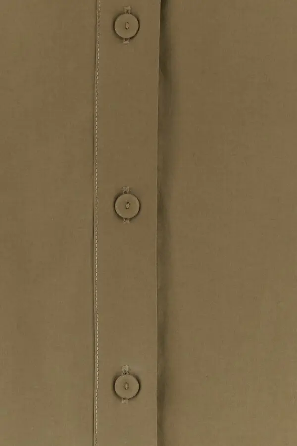 ARMARIUM Stretch Cotton Poplin Oversize Shirt Dress
