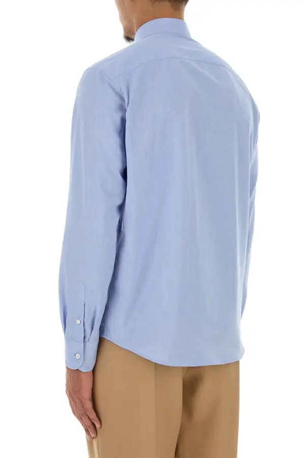 Valentino Garavani Powder Oxford Shirt - Blue
