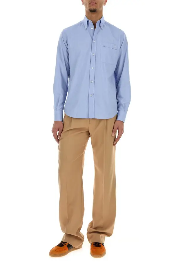 Valentino Garavani Powder Oxford Shirt - Blue