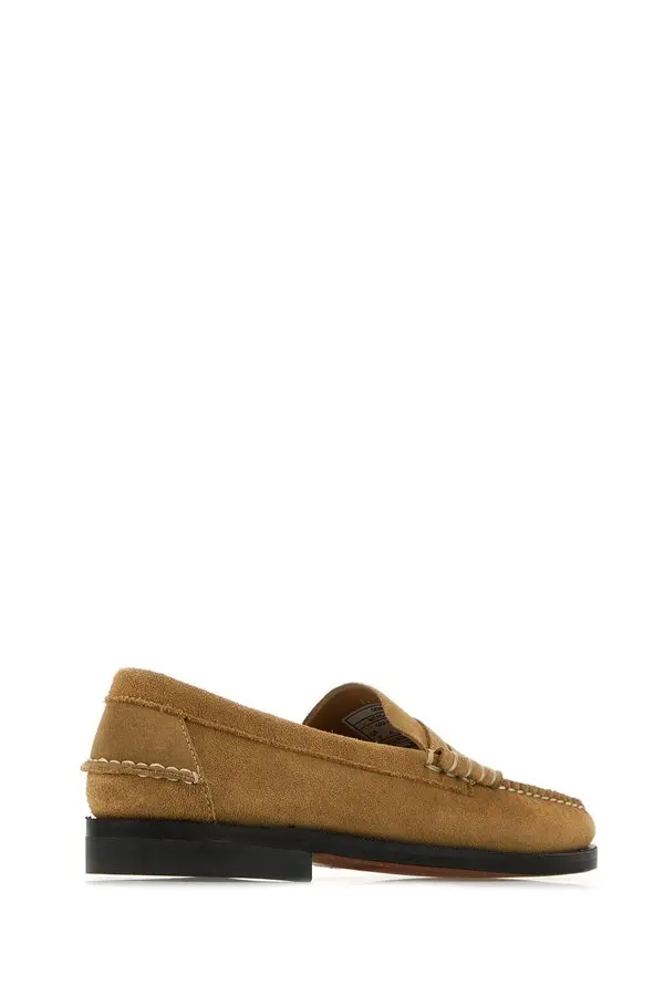 SEBAGO Suede Loafers With Vamp Detail