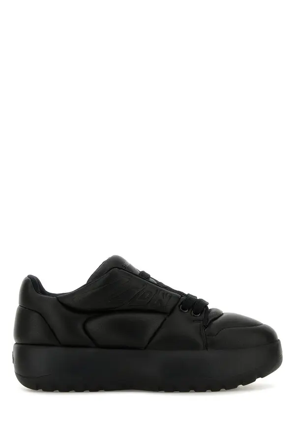 Dsquared2 Quilted Leather Puffer Sneakers