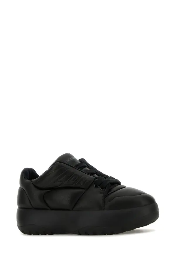 Dsquared2 Quilted Leather Puffer Sneakers