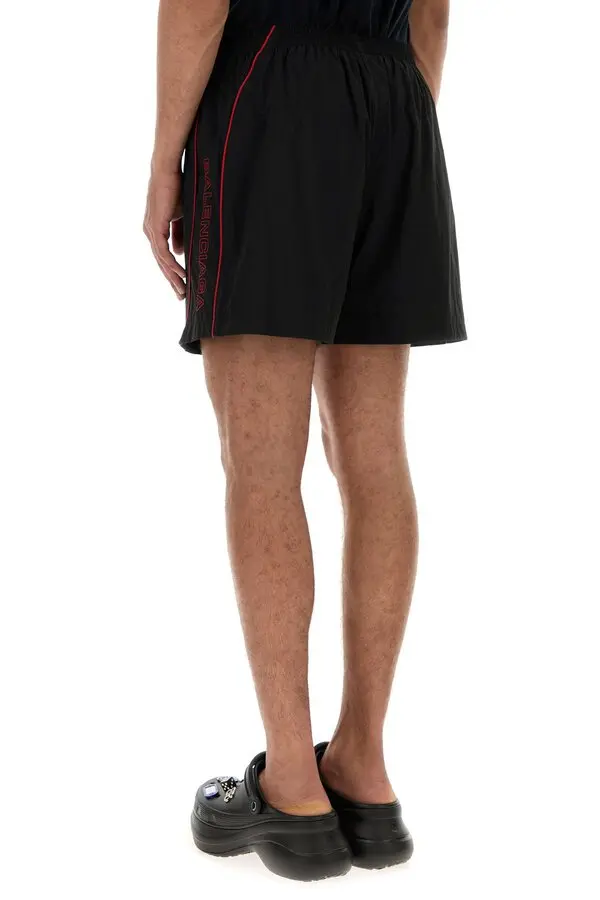 Balenciaga Nylon Bermuda Shorts