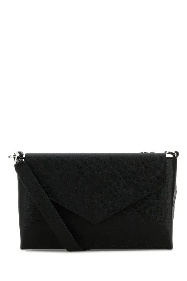 Montblanc Grained Leather Crossbody Bag