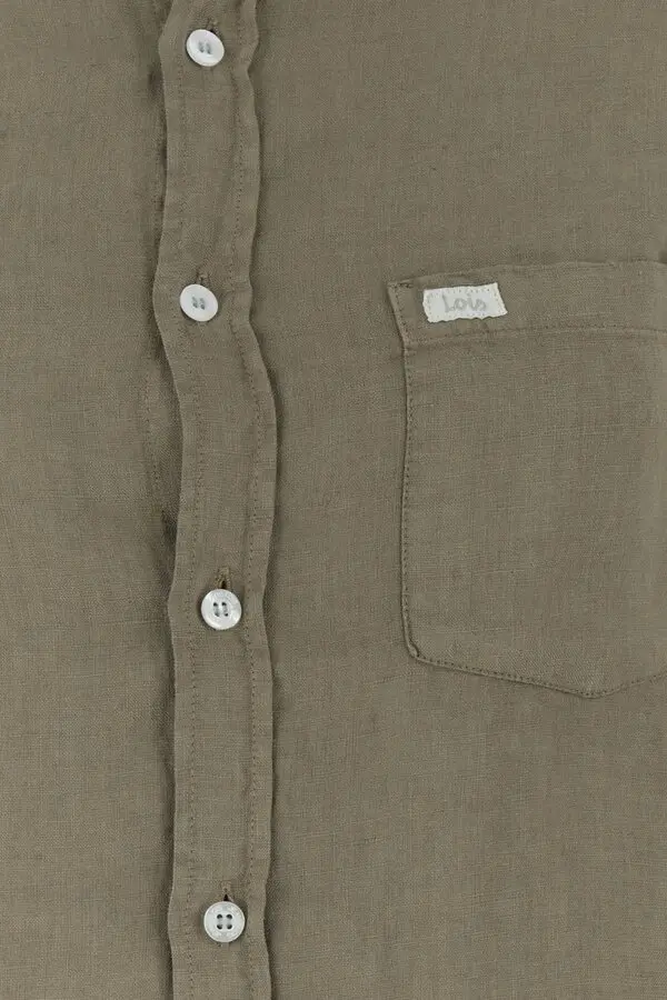 LOIS Sage Linen Shirt