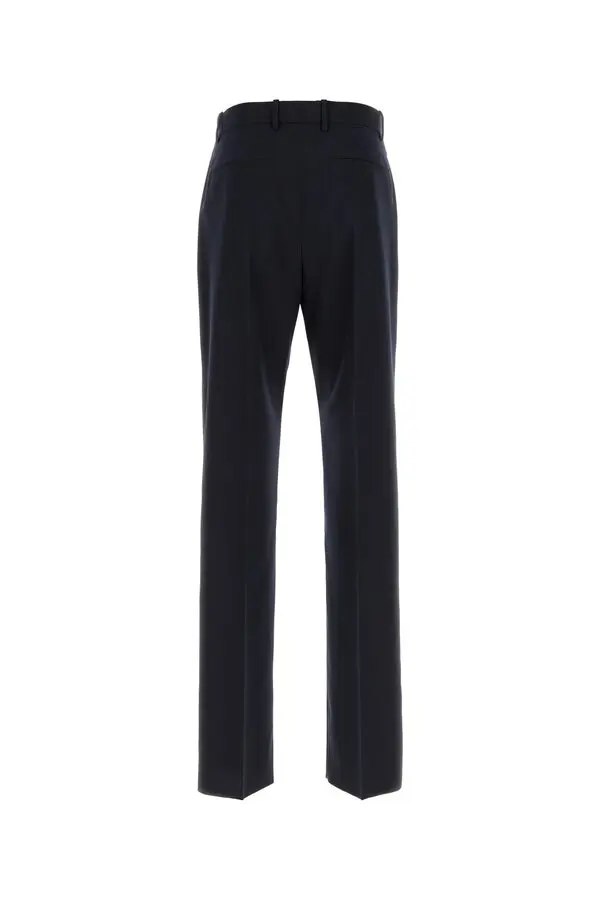 JIL SANDER Midnight Wool Tailored Pants